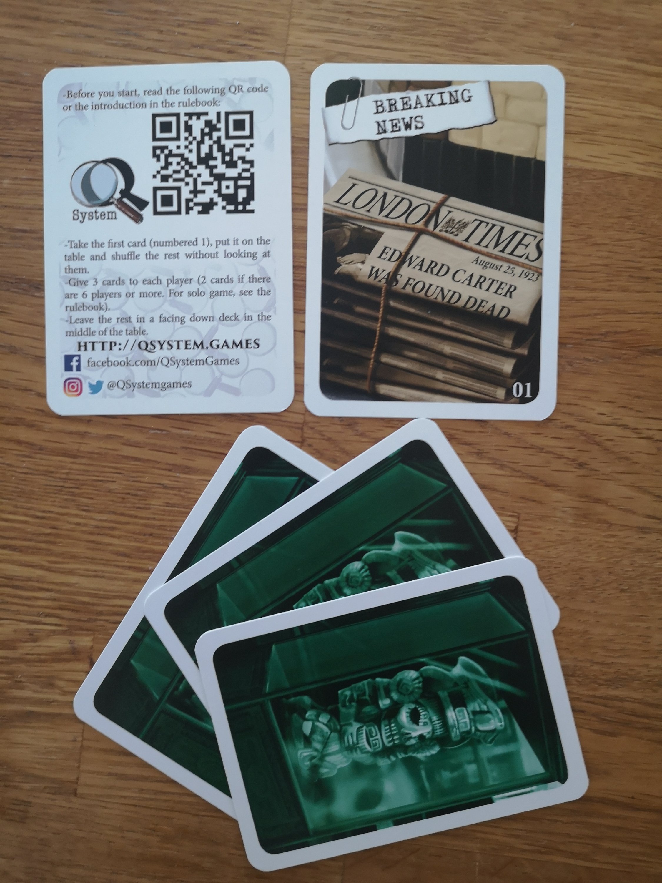 Board Game Review: Sherlock – The Tomb of the Archaeologist – MLGG: Pop ...