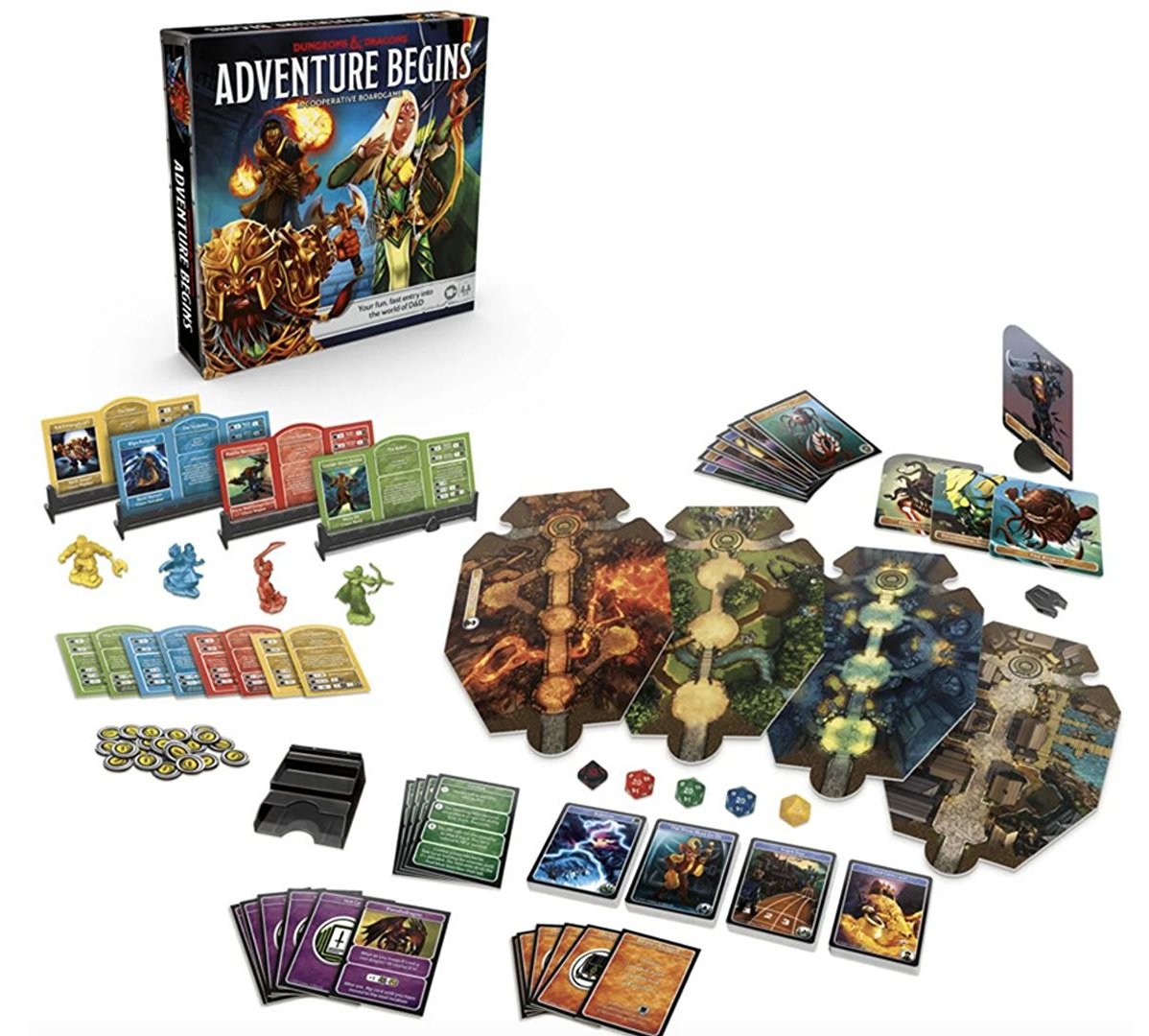 Board Game Review: Dungeons & Dragons: The Adventure Begins – MLGG: Pop ...