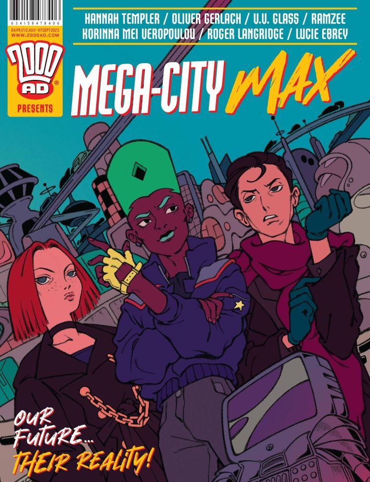 Comic Book Review: Mega City Max #1 (2023) – MLGG: Pop Culture News ...