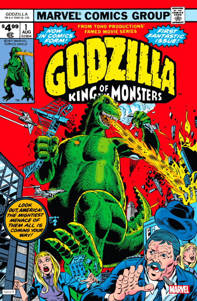 Comic Book Review: Godzilla (1977) #1: Facsimile Edition – MLGG: Pop ...