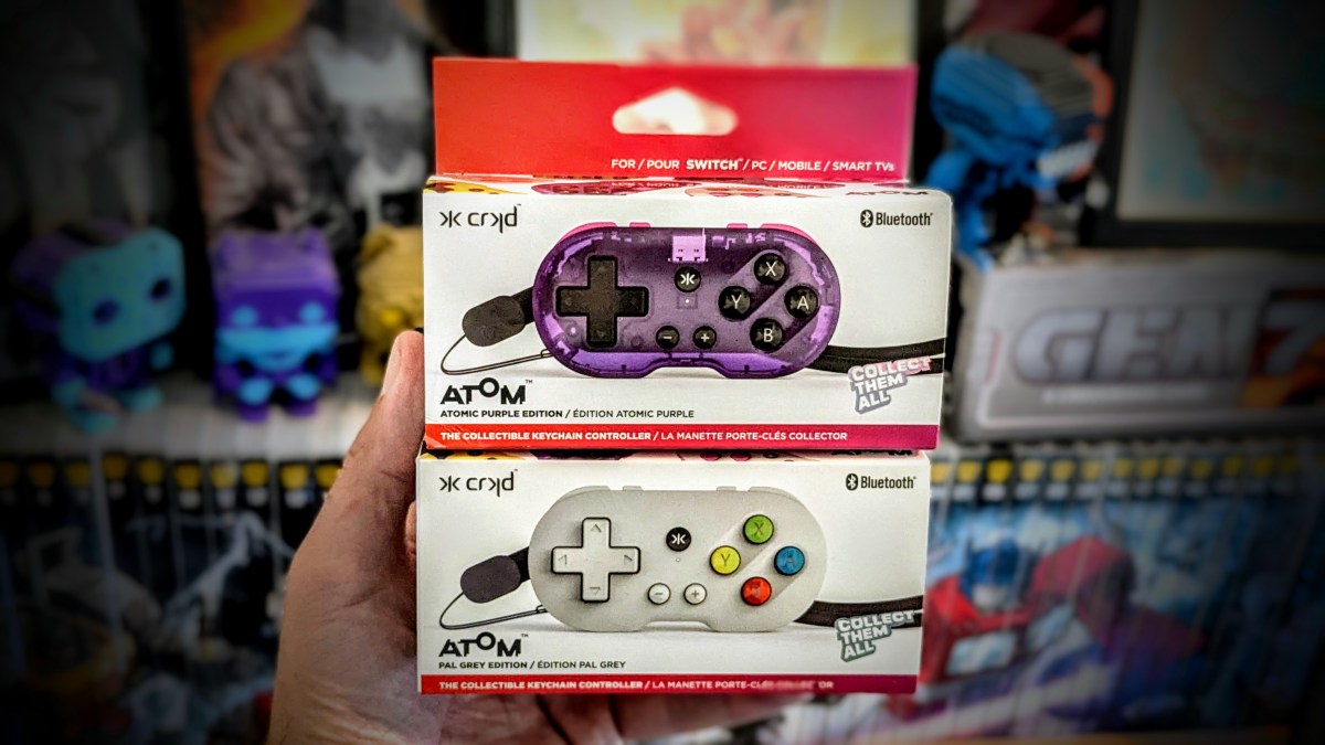 Review: CRKD ATOM Wireless Controller (PAL Grey Edition) – MLGG: Pop ...