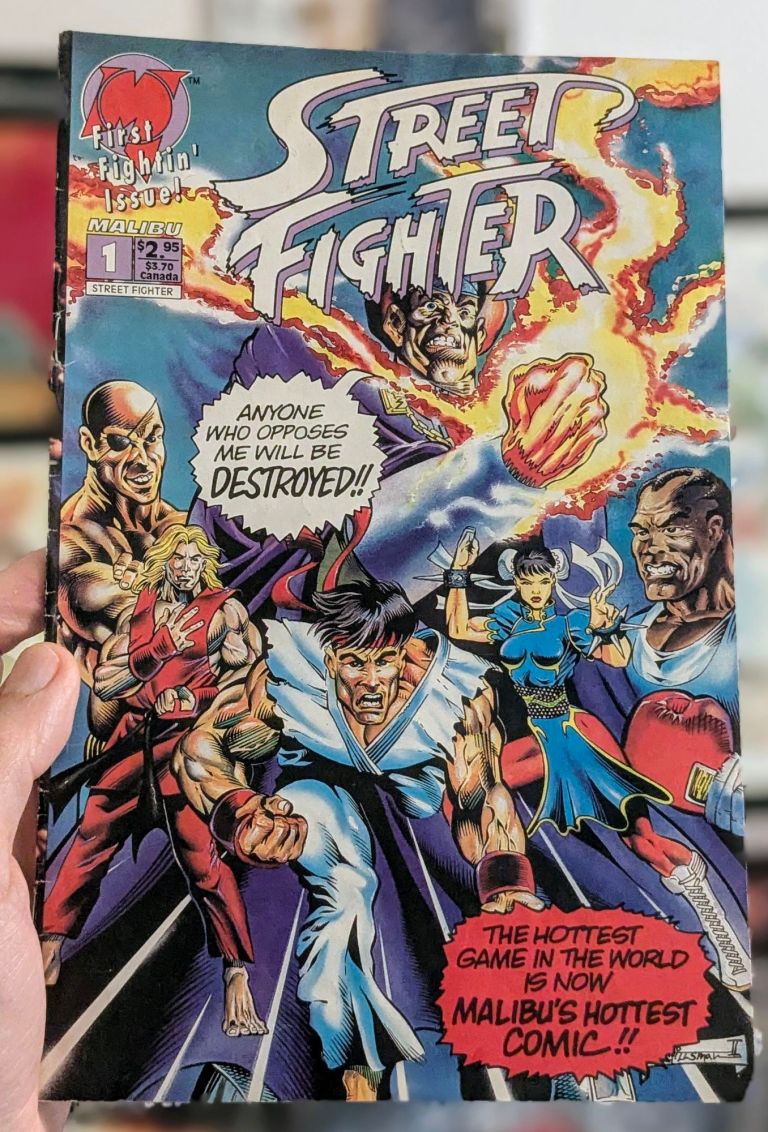 Comic Book Review: Street Fighter #1 (1993) – MLGG: Pop Culture News ...