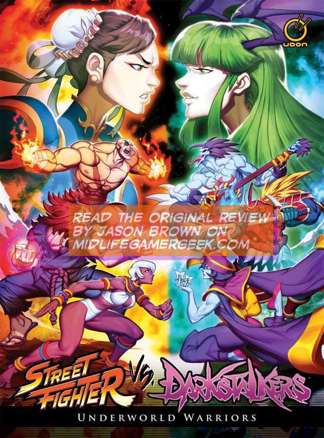 Comic Book Review: Street Fighter vs Darkstalkers: Underworld Warriors ...