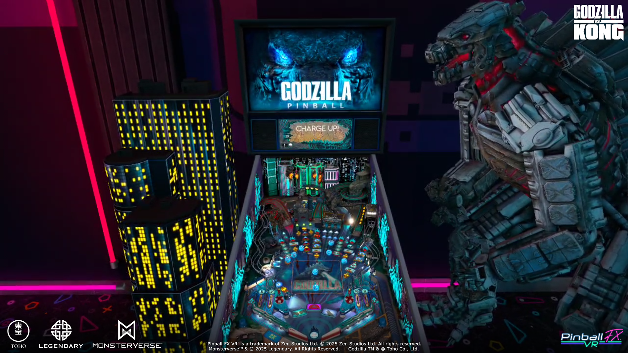 Review: Pinball FX VR: Godzilla vs Kong Pack (Meta Quest 3) – MLGG: Pop ...