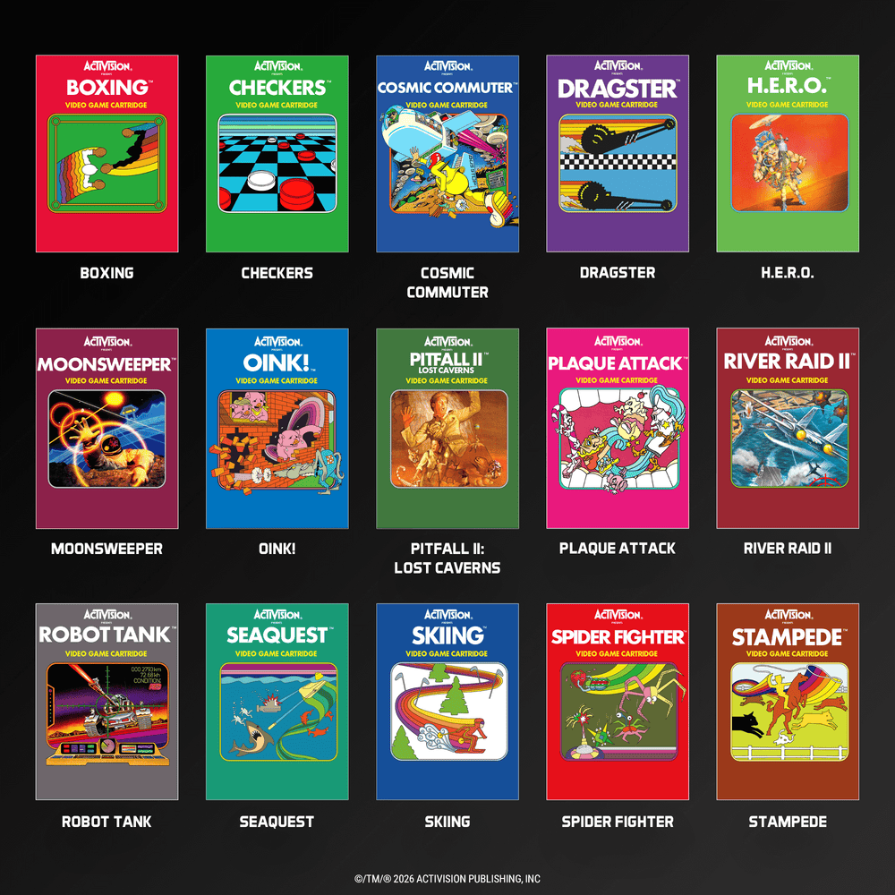 News: Activision 2 and Mega Cat 3 Evercade Cartridges Announced, Plus ...